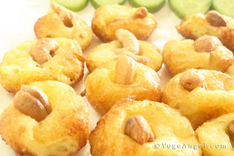 Vegetarian Recipe: Potato Buttons | Vege Angel