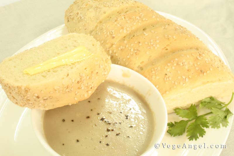 Vegetarian Recipe: Sesame Loaf | Vege Angel