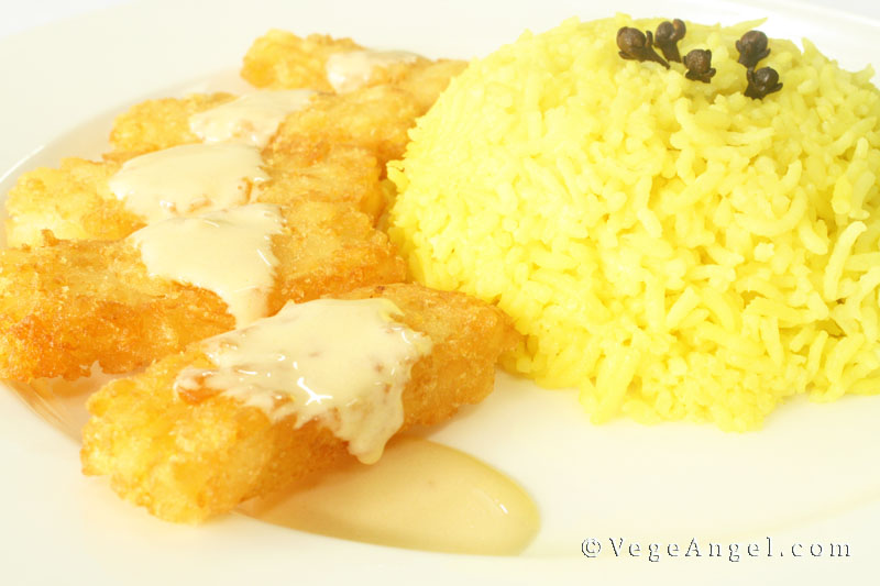 Vegetarian Recipe: Clove Rice with Hash Browns | Vege Angel