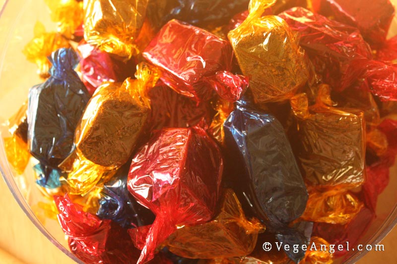 Vegetarian Recipe: Chocolate Cake Candy | VegeAngel