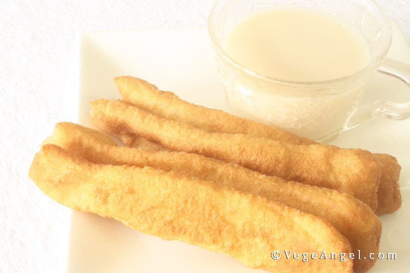 How to Make Chinese Dough Fritters (You Tiao) | VegeAngel
