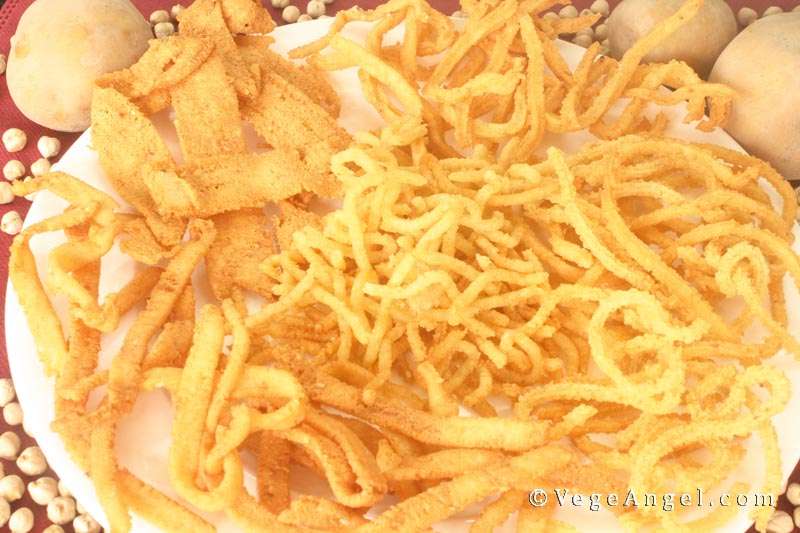 Vegan Recipe: Crunchy Mashed Potato Strips | Vege Angel