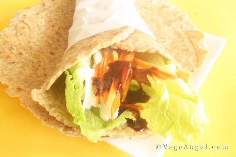 Vegan Recipe: Oatmeal Flatbread | Vege Angel