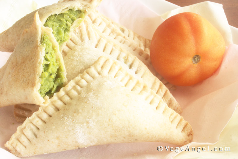 Vegan Recipe: Green Pea Samosas | Vege Angel