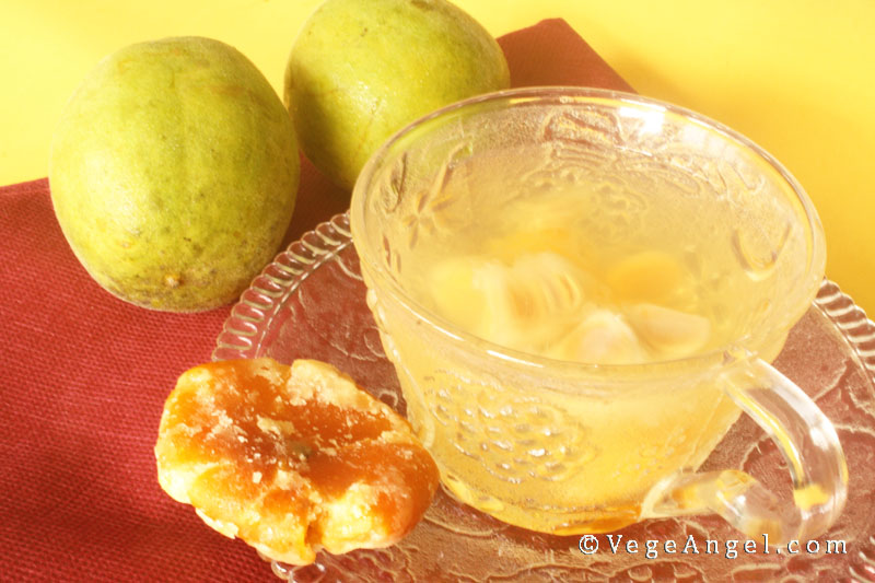 Vegan Recipe: Monk Fruit with Candied Tangerine Tea | Vege Angel
