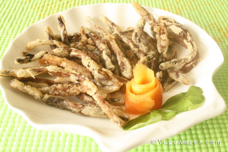 Vegan Recipe: Crispy Lily Buds | Vege Angel