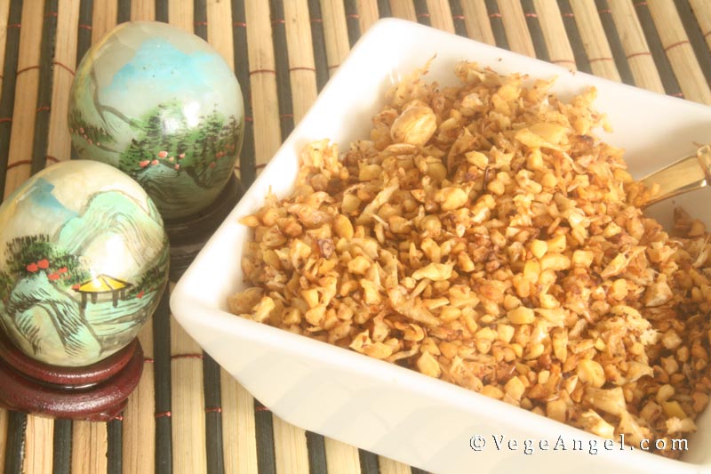 Vegan Recipe: Okara Snack | Vege Angel